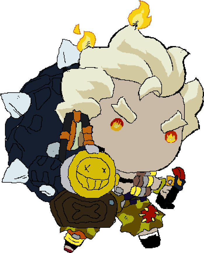 Junkrat - Chibi Junkrat Overwatch Fanart Clipart - Large Size Png Image ...