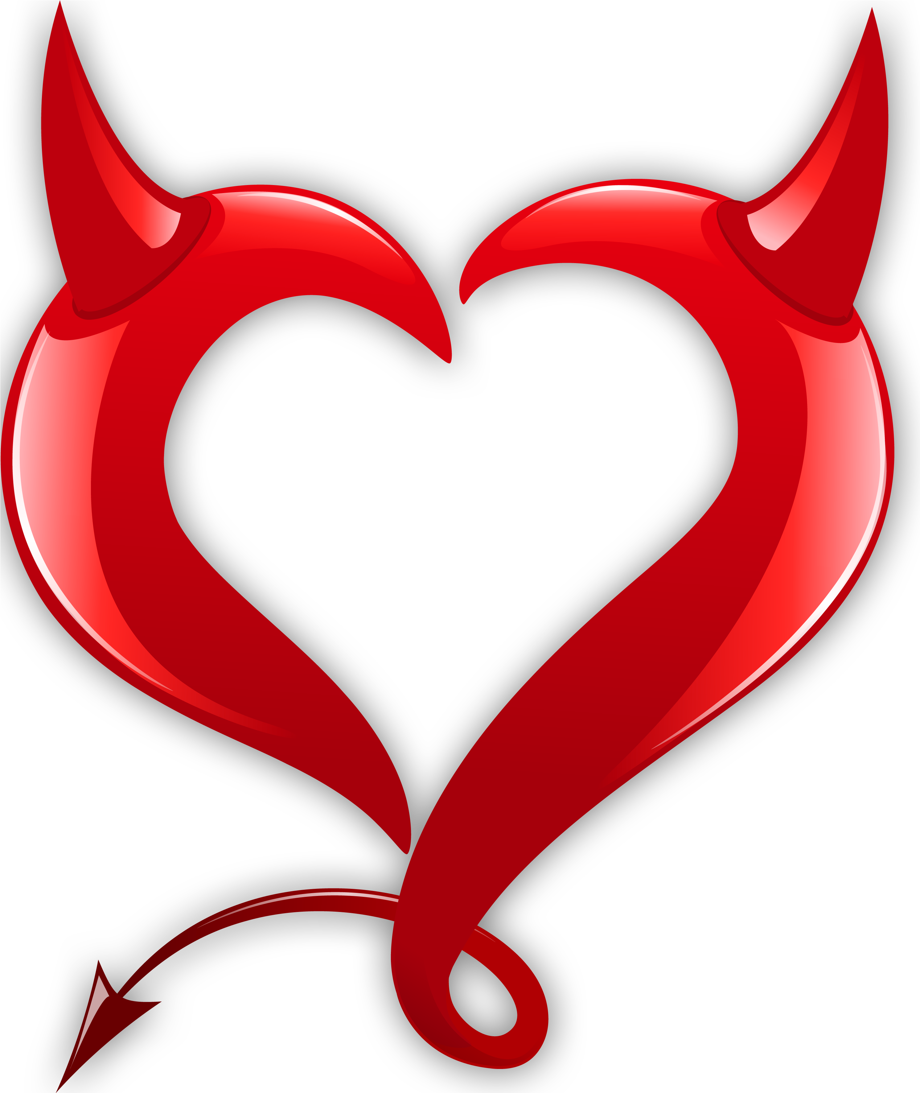 Devil Heart Png Clipart Picture - Devil Heart Png Transparent Png - Large Size Png Image - PikPng