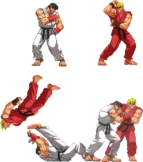 Download While It's Not Typically Ryu's Go To Option, The Throw ...