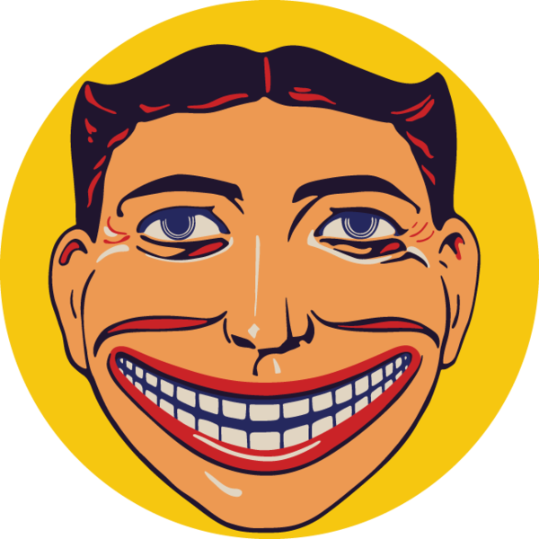 Coney Island Cartoon Clip Art From - Coney Island Funny Face - Png ...