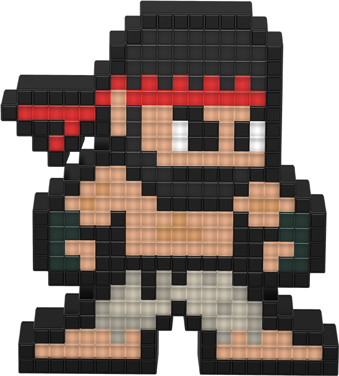 Hot Ryu - Pixel Pals Ryu Clipart - Large Size Png Image - PikPng