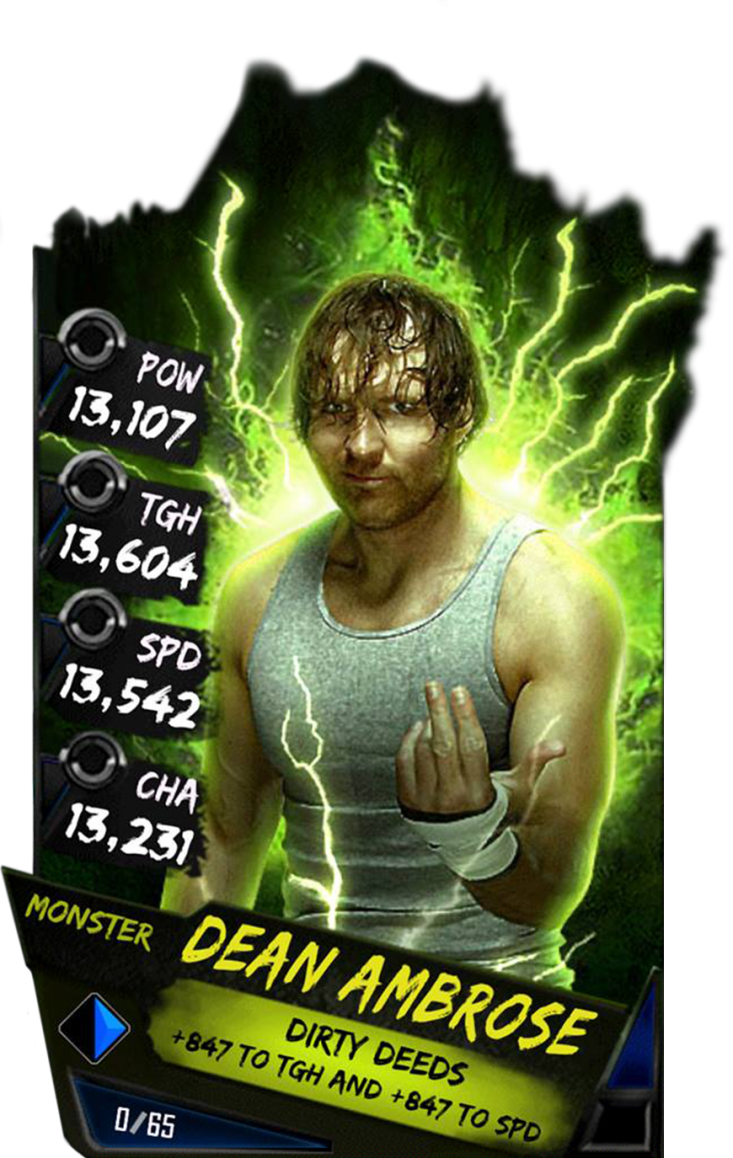 Samsung Dean Ambrose - Wwe Supercard Velveteen Dream Clipart - Large ...