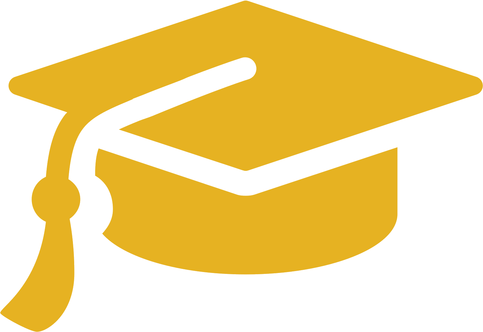 Download Concordia University St - Yellow Graduation Hat Png Clipart ...