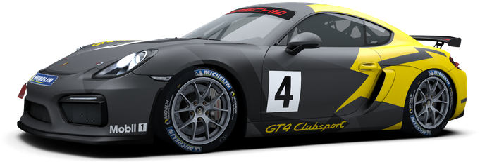 Porsche Vector Gt4 - Porsche Cayman Clipart - Large Size Png Image - PikPng