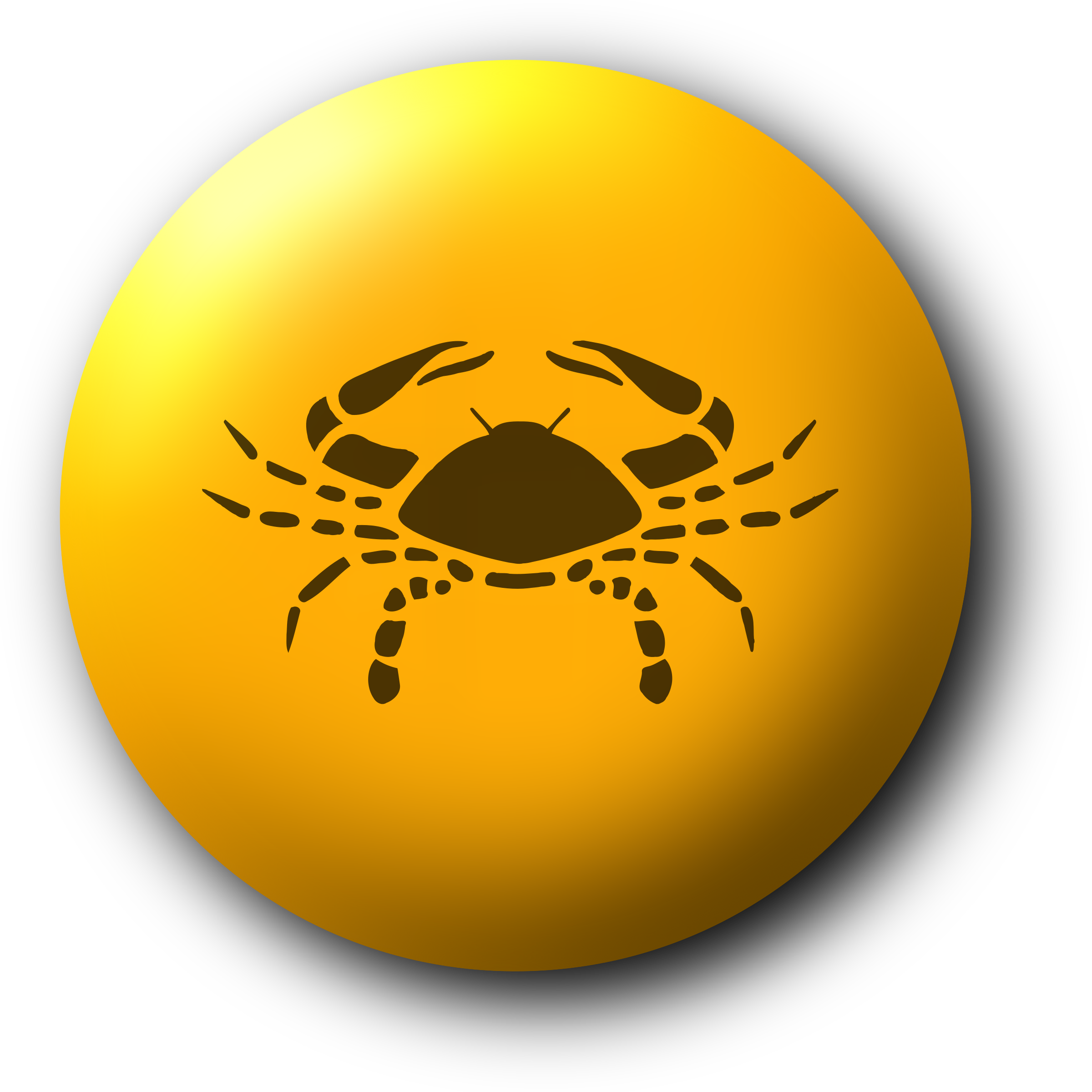 This Free Icons Png Design Of Cancer Drawing 5 Cancer Zodiac Symbol