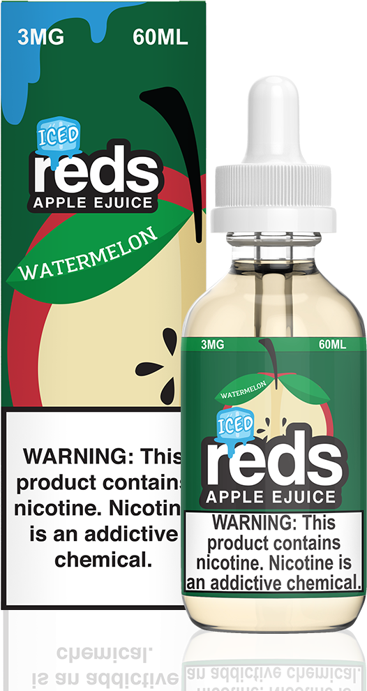 Red's Iced Watermelon 60ml E Juice Wholesale - Reds Apple E Juice ...