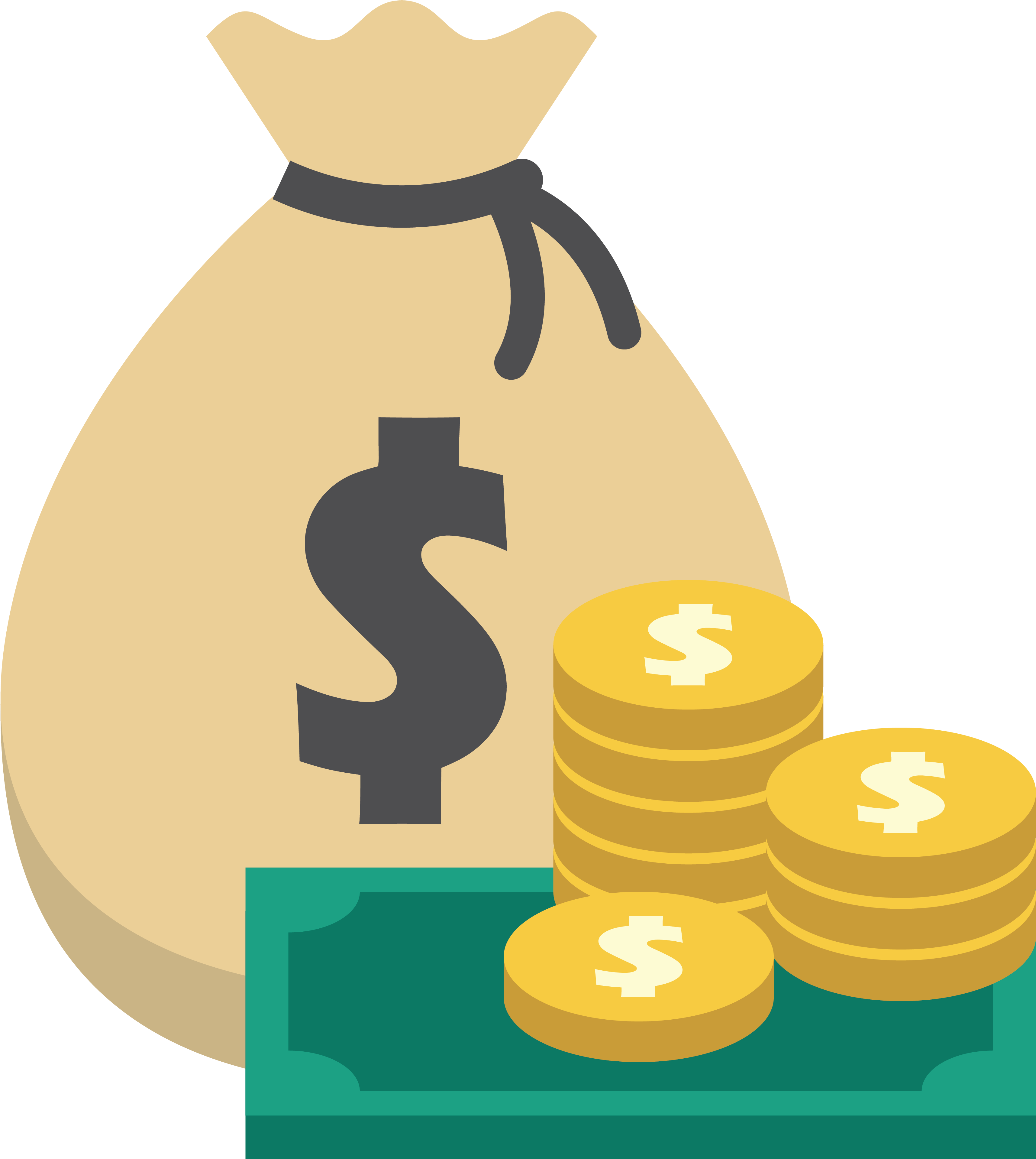 Dollar Money Clip Arts - Money - Png Download - Large Size Png Image ...