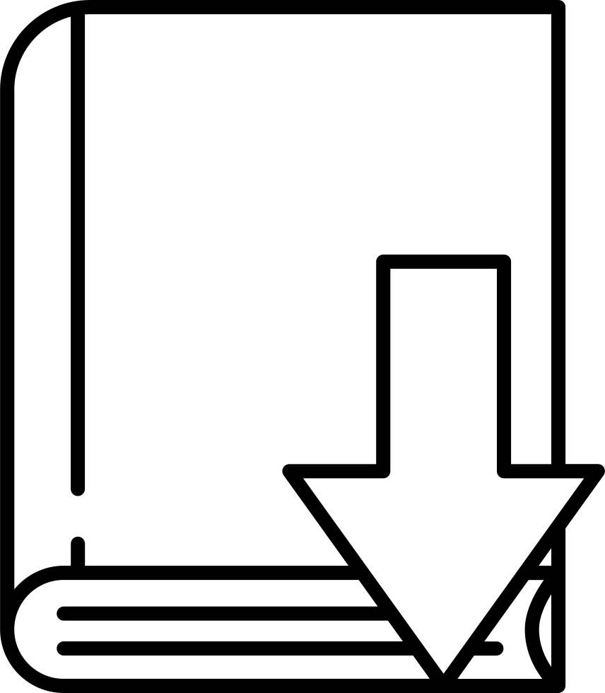 Png File Svg - Ebook Icon Free Clipart - Large Size Png Image - PikPng