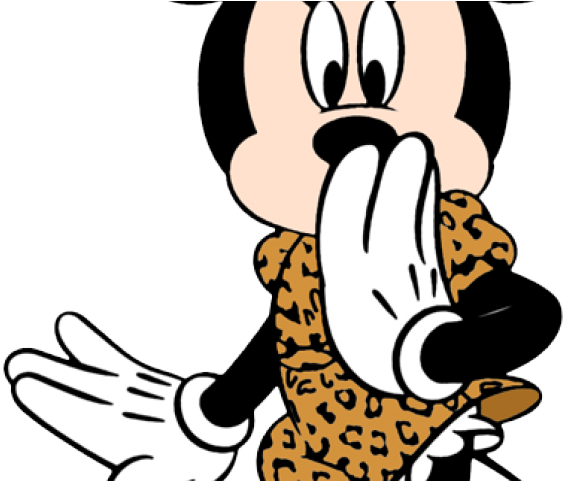 Leopard Clipart Animal Print - Minnie Mouse Animal Print - Png Download ...