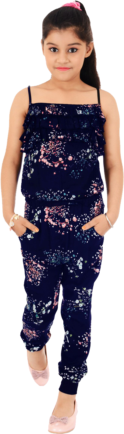 Girls Png Image Download - Casual Jumpsuits For Girls Clipart - Large ...