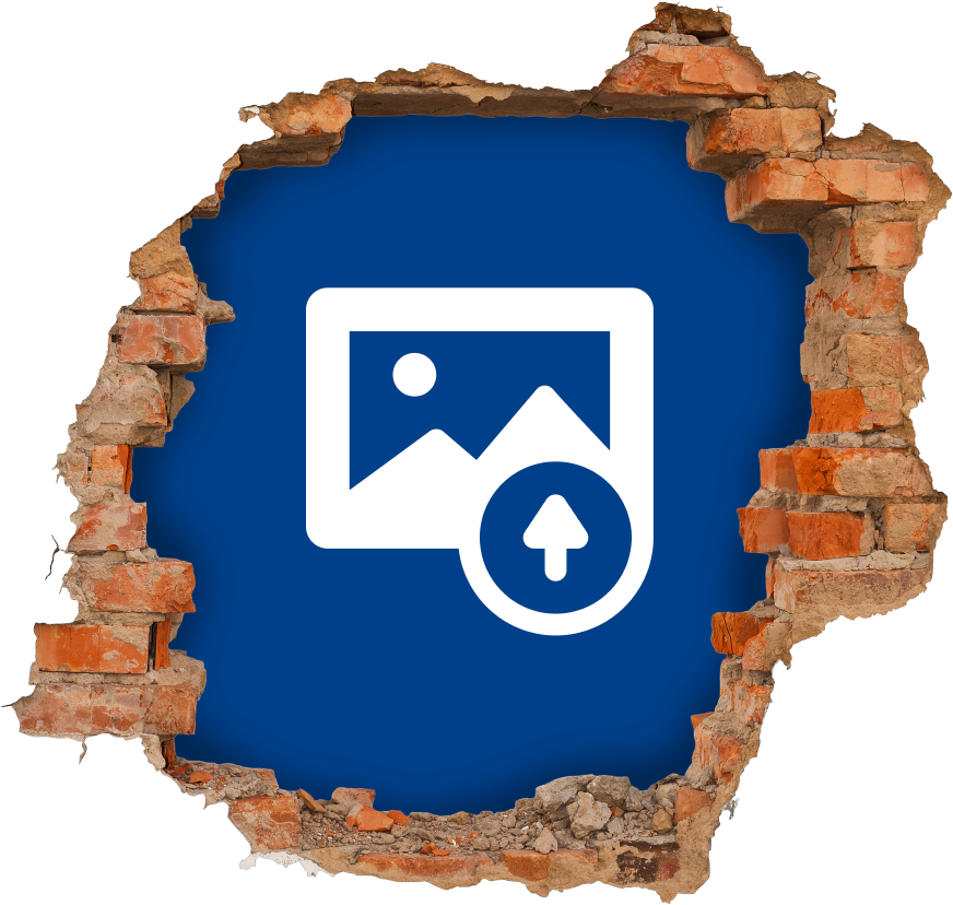 1 - 2 - - Brick Wall Hole Png Clipart - Large Size Png Image - PikPng
