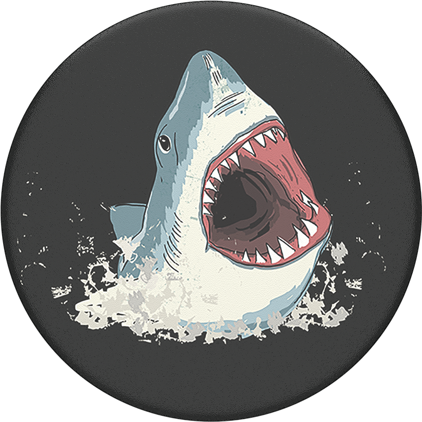 Shark , Popsockets - Shark Popsocket Clipart - Large Size Png Image - PikPng