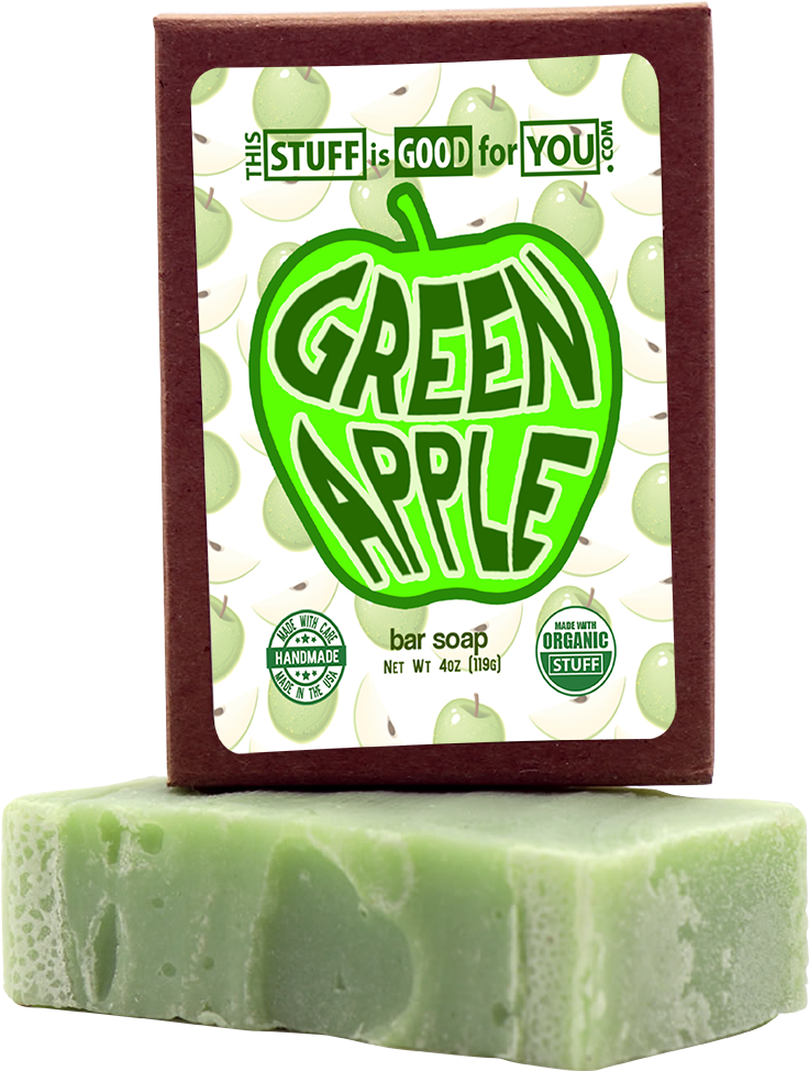 Green Apple Bar Soap - Snow Skin Mooncake Clipart - Large Size Png ...