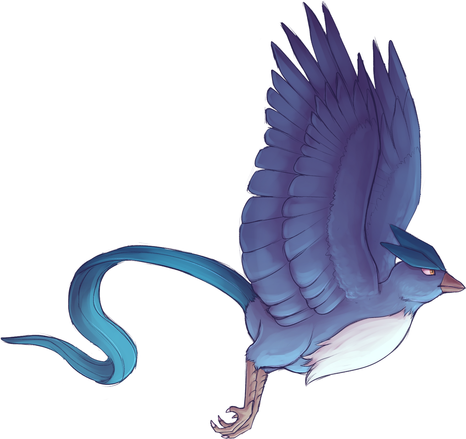 Articuno - Illustration Clipart - Large Size Png Image - PikPng