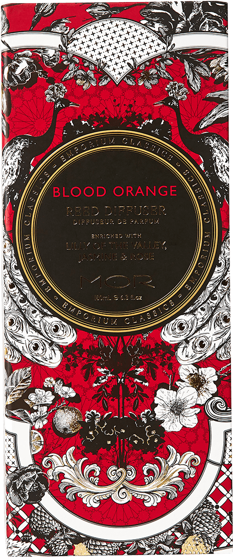 Eprd05 Emporium Classics Blood Orange Reed Diffuser - Illustration ...