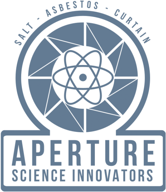 Aperture Science Employees - Aperture Science Logo Vector Clipart ...