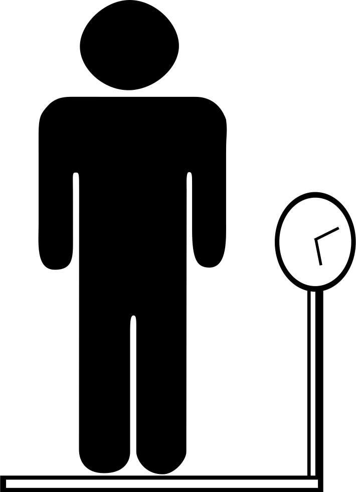 Weights Svg Clip Art - Body Weight Icon Png Transparent Png - Large ...