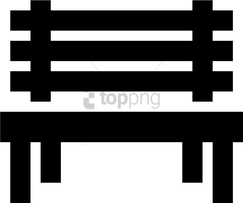 Free Png A City Bench Icon Is Shown A Bench Similar - Bench Icon ...