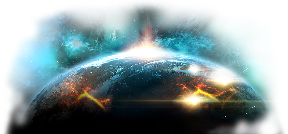 Download Planet Arrangement Promethean - Planet On Fire Transparent ...