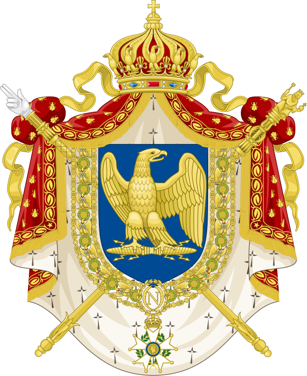 Coat Of Arms Second French Empire - Third French Empire Flag Clipart ...