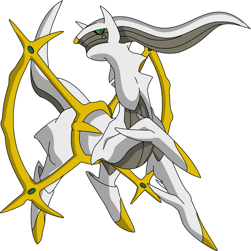 Download Shiny Arceus - Arceus Pokemon Clipart Png Download - PikPng