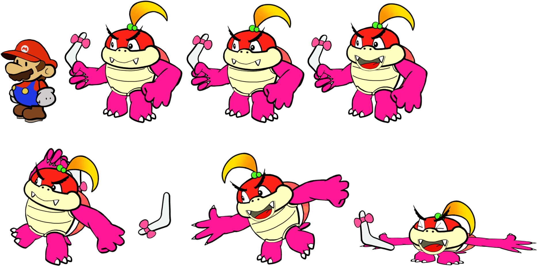 Download Paper Mario And Toadette Vs Boom Boom And Pom Pom - Boom Boom ...