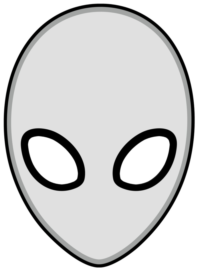 Alien Face Png - Circle Clipart - Large Size Png Image - PikPng