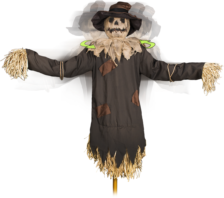 Halloween - Scarecrow Transparent Clipart - Large Size Png Image - PikPng