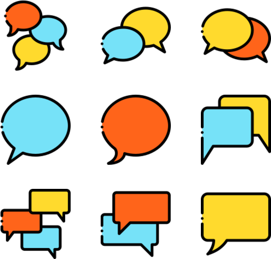 Download Speech Bubbles Clipart Png Download - PikPng