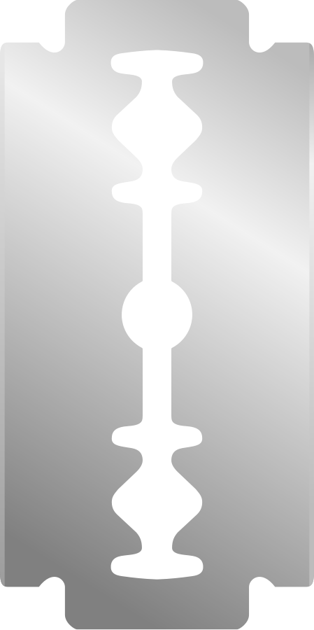 Razor Blade Clipart, Vector Clip Art Online, Royalty - Razor Blade ...