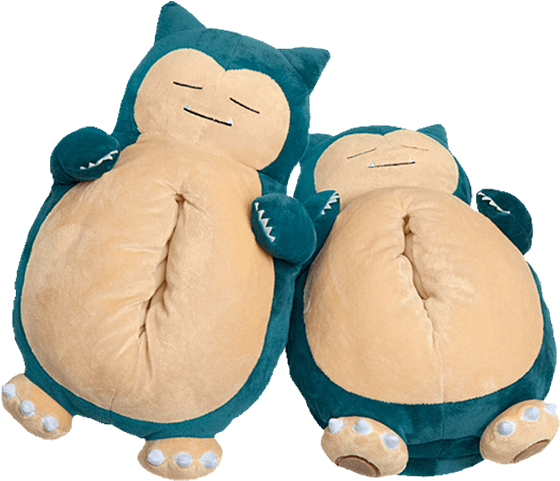 Apparel - Pokemon Snoring Snorlax Slippers Clipart - Large Size Png ...