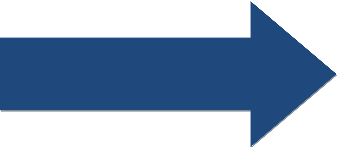 Blue Right Arrow Clipart - Large Size Png Image - PikPng