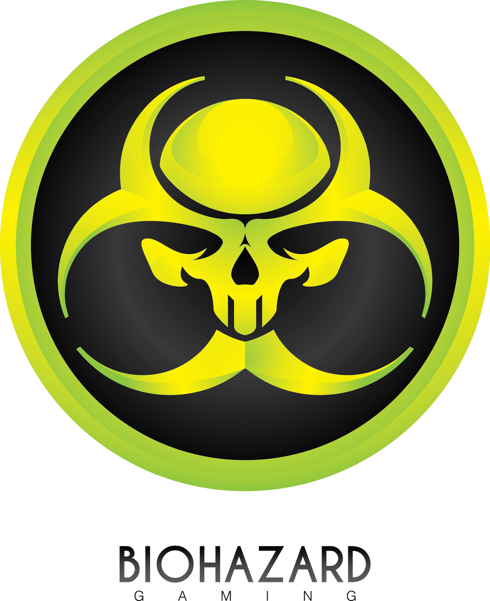 2 Replies 9 Retweets 38 Likes - Biohazard Gaming Logo Clipart - Large ...