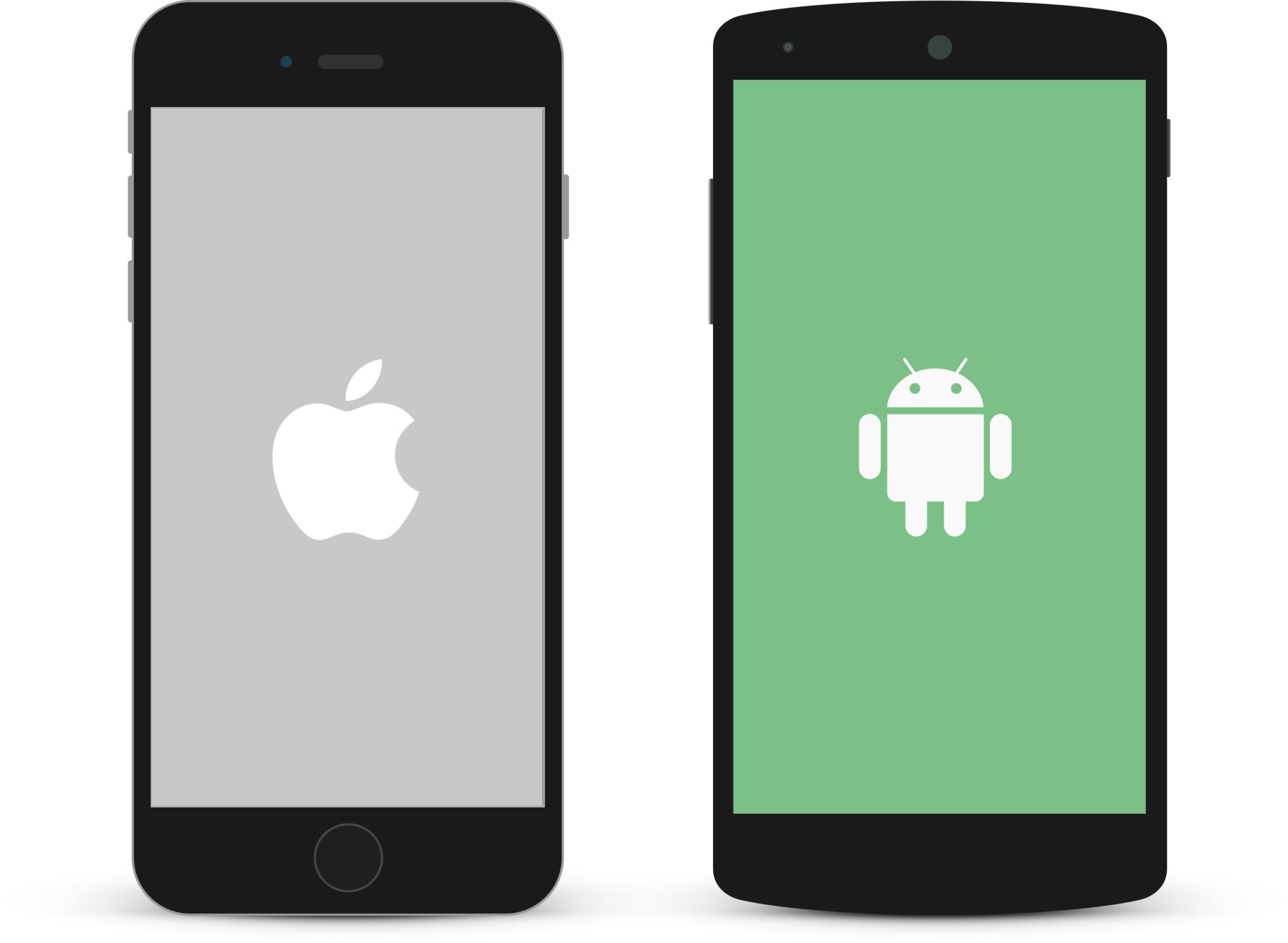 Download Ios-andro#phone - Android And Ios App Clipart Png Download ...