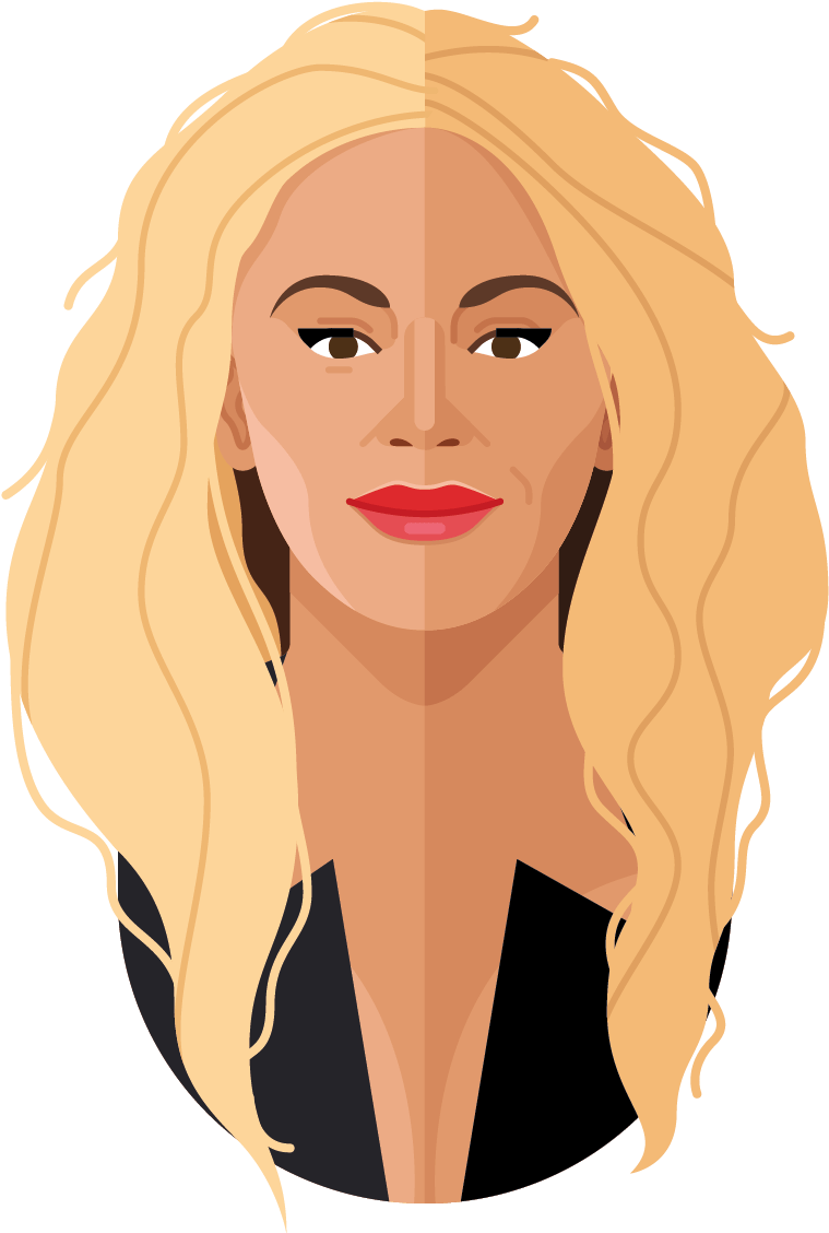 Beyonce Poster - Illustration Clipart - Large Size Png Image - PikPng