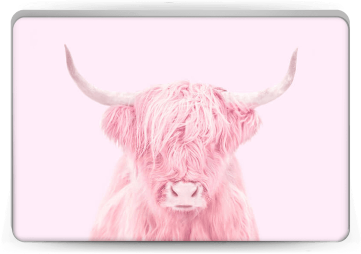 Pink Bull Skin Laptop - Pink Bull Clipart - Large Size Png Image - PikPng