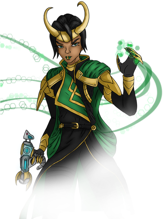 Inspired By Marvel's Villain Loki, Sombra Carries An - Cartoon Clipart ...