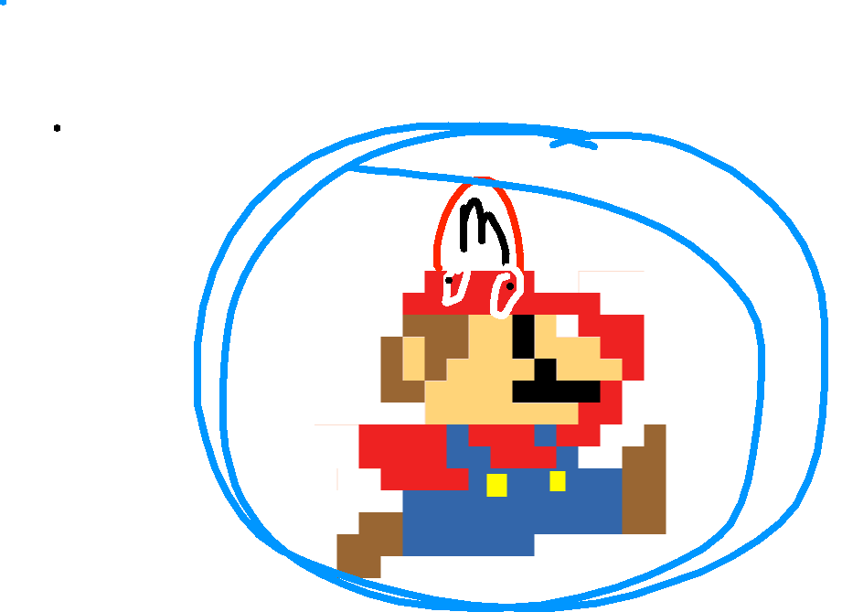 Mario - Jump - Mario Pixel Art Clipart - Large Size Png Image - PikPng