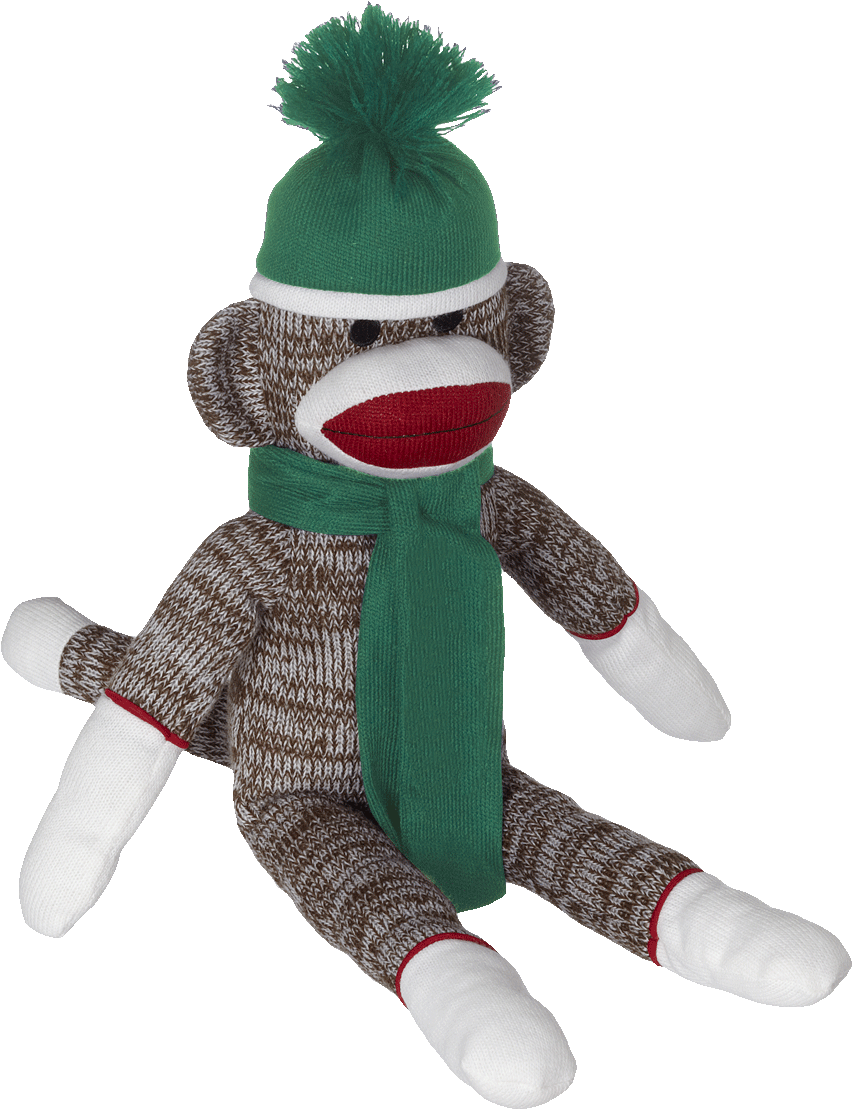 Sock Monkey Png - Sock Clipart - Large Size Png Image - PikPng