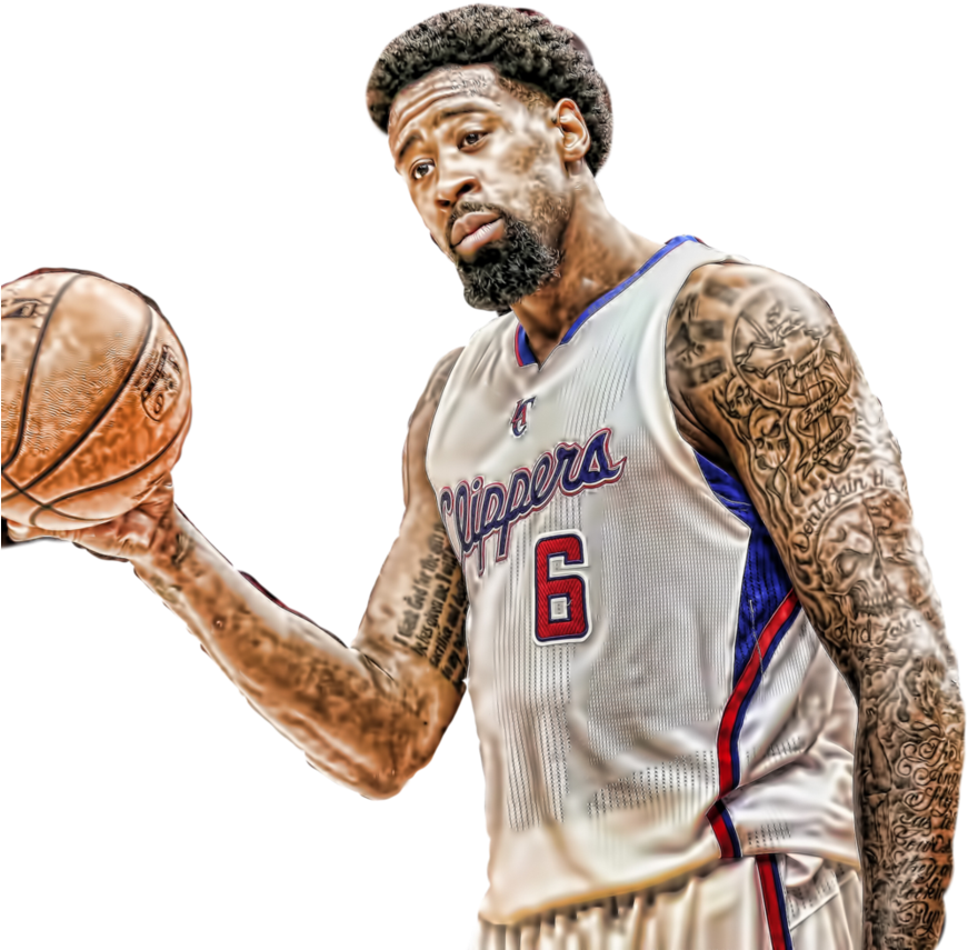 Deandre Jordan Png - Deandre Jordan To The Cavs Clipart - Large Size ...