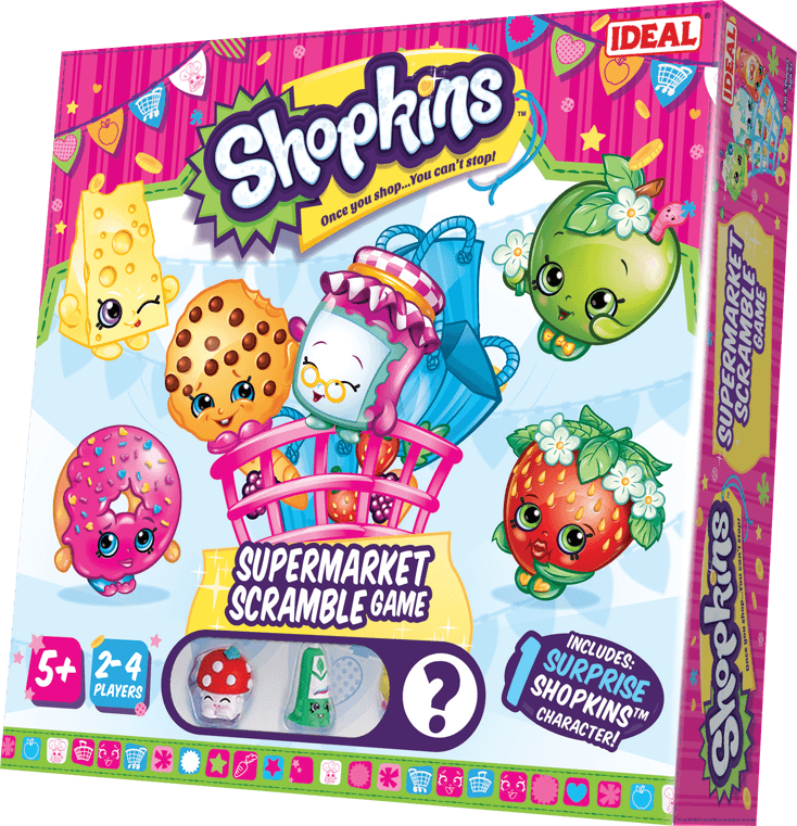 Shopkins Supermarket Scramble - Shopkins Board Game Clipart - Large ...