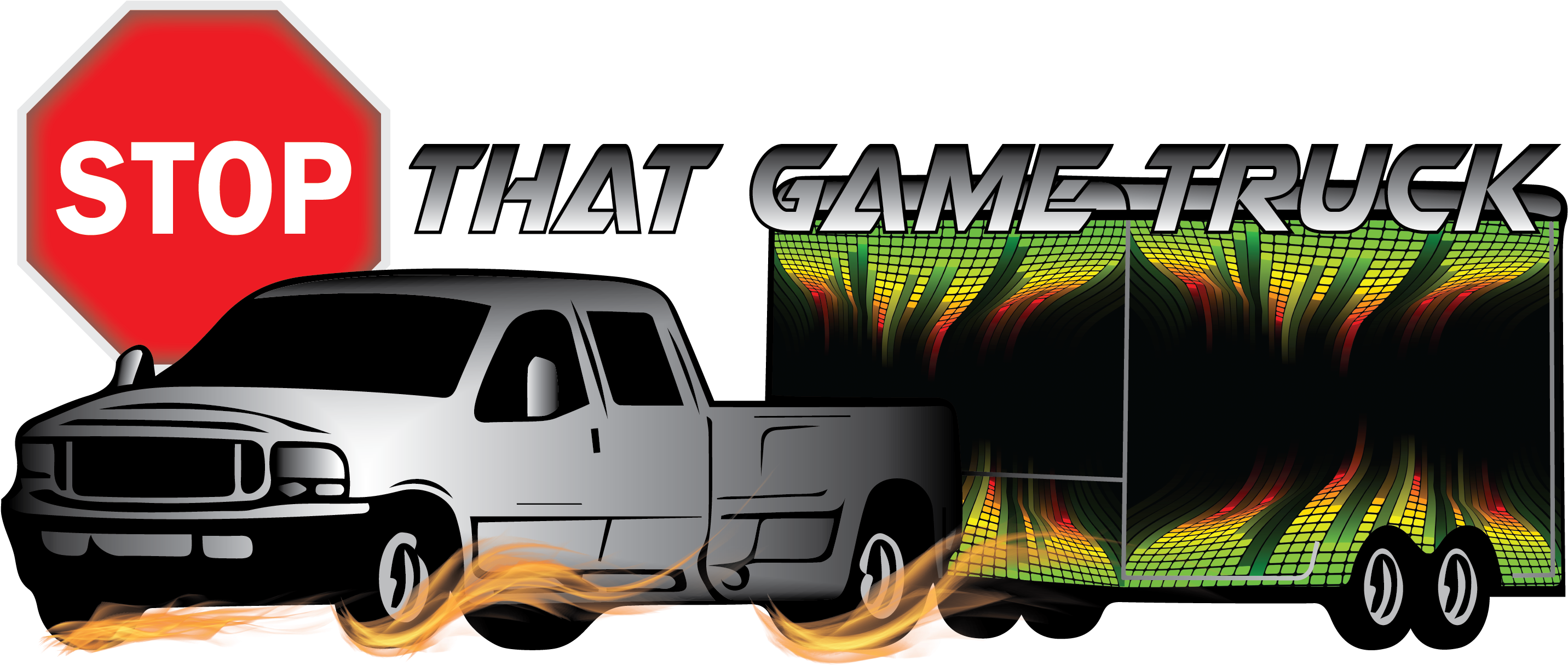 Stop That Game Truck Clipart - Large Size Png Image - PikPng