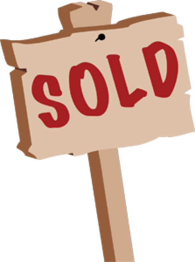 Download Download - Sold Sign Clipart - Png Download Png Download - PikPng