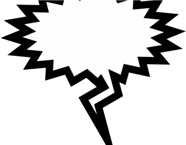 Comic Talk Bubble - Angry Speech Bubble Png Clipart - Large Size Png ...