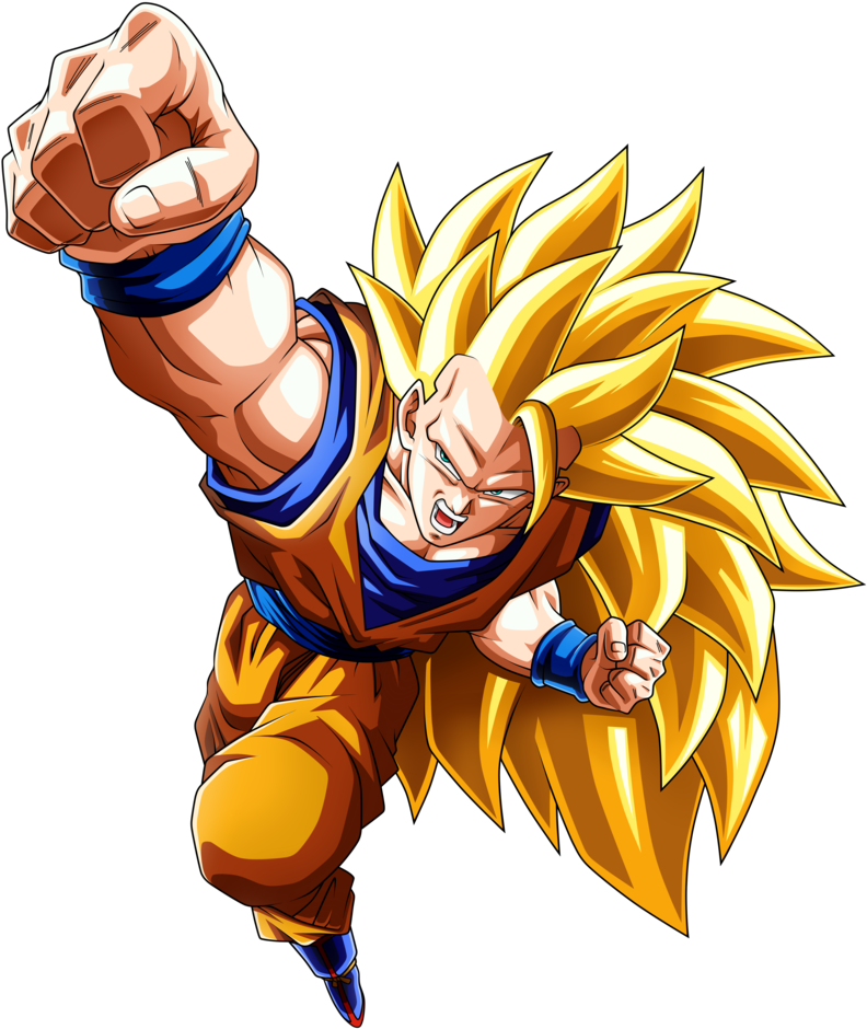 Goku Clipart Gambar - Super Saiyan Goku Full Body - Png Download ...