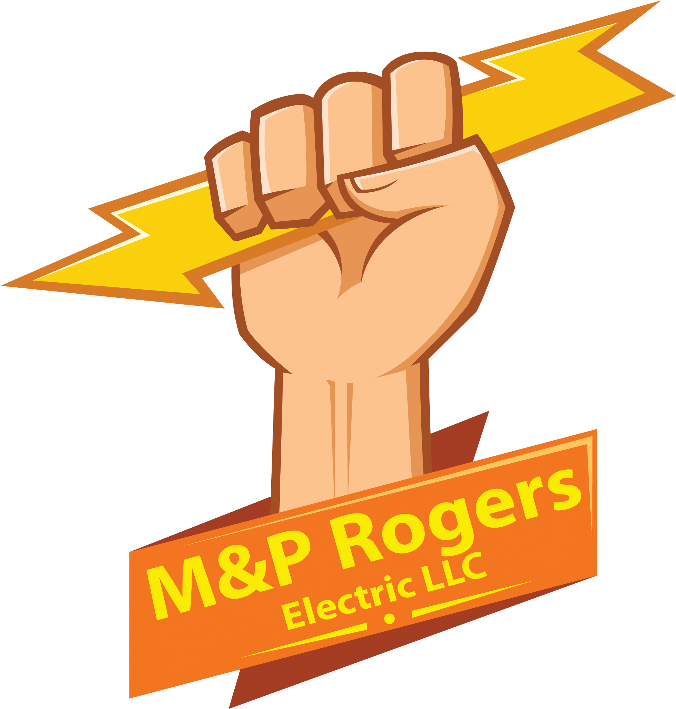 M&p Rogers Electric Llc - Woman Hand Holding Paintbrush Vector Clipart ...