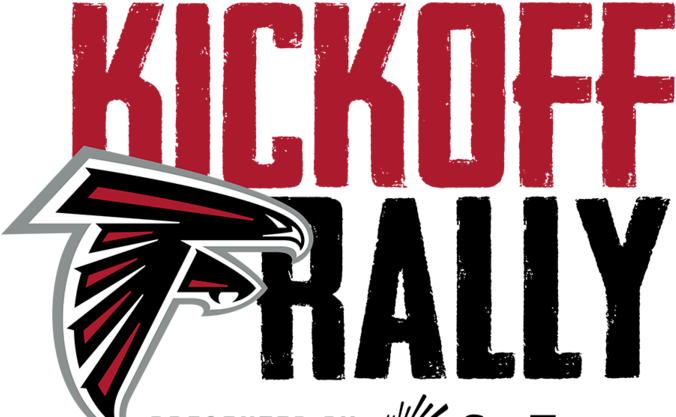 Falcons Friday Kickoff Rally - Atlanta Falcons Clipart - Large Size Png ...