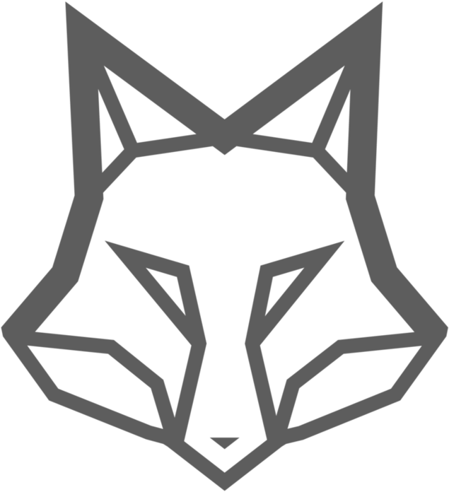Drawing Fox Logo - Sketch Clipart - Large Size Png Image - PikPng