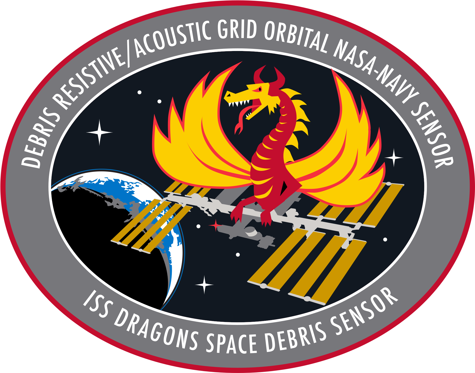 Space Debris Sensor Logo - Emblem Clipart - Large Size Png Image - PikPng