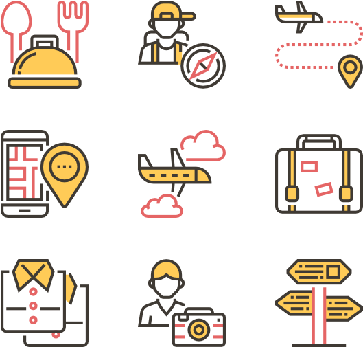 Tourism And Travel - Hiphop Icon Clipart - Large Size Png Image - PikPng